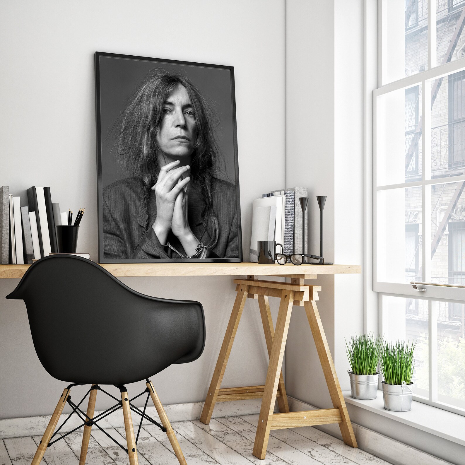Patti Smith print poster canvas art print poster for home | Etsy
