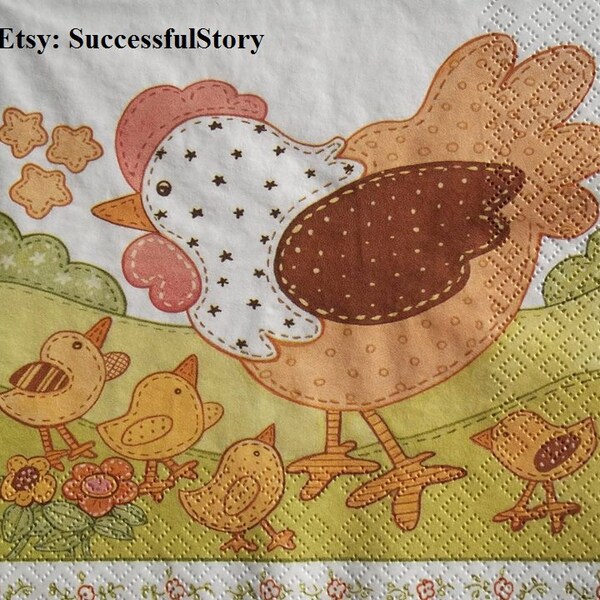 Chicken Motif - Etsy
