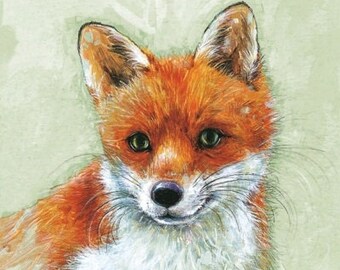Fox Decoupage Napkins - Etsy
