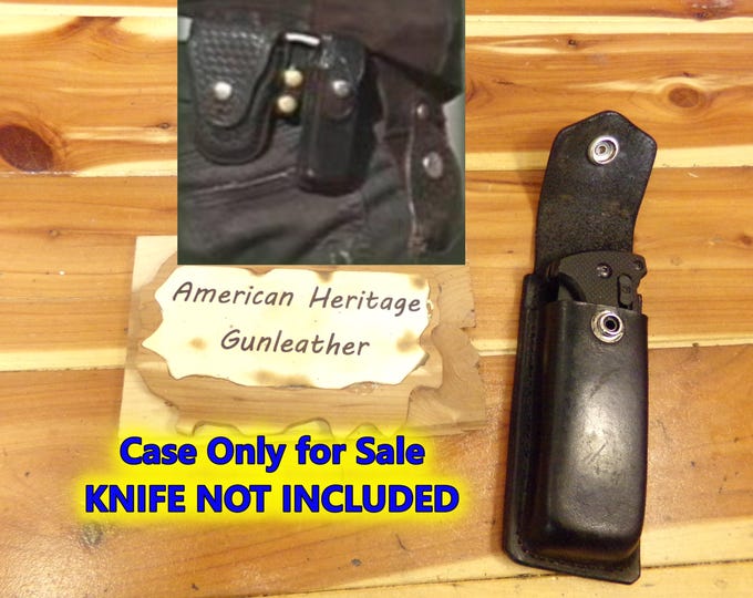 DH Rick Grimes WALKING DEAD Style Early Seasons Black Leather Folding ...
