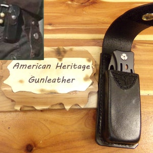 DH Rick Grimes WALKING DEAD Style Early Seasons Black Leather Folding ...