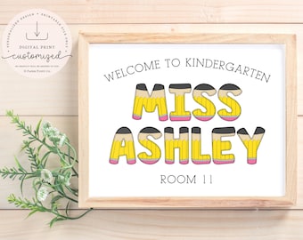 Teach Like A Cactus Teacher Classroom Print Digital - Etsy