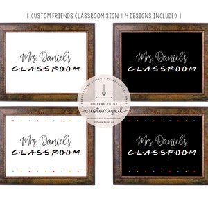 Friends Classroom Decor - Etsy