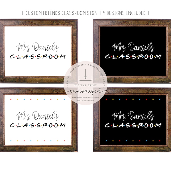 Friends Classroom Decor - Etsy