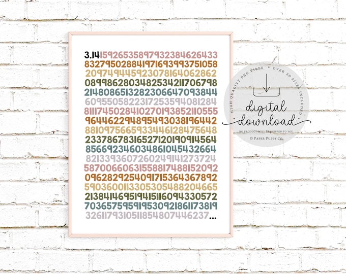 Math Symbol Index Poster for Classrooms & Teachers | Instant Download ...