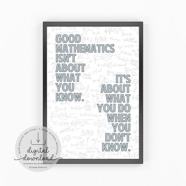 Math Classroom Decor - Etsy