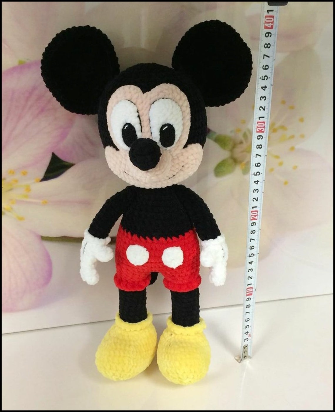 Mickey Mouse Crochet pattern Amigurumi toy PDF pattern | Etsy