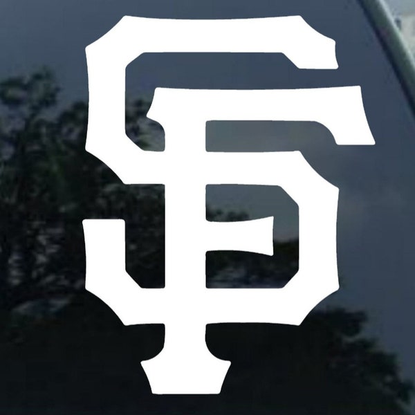 Sf Giants Decal - Etsy
