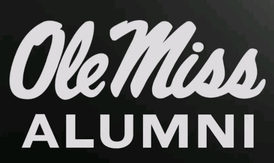 Ole Miss Alumni Vinyl Decal - Etsy