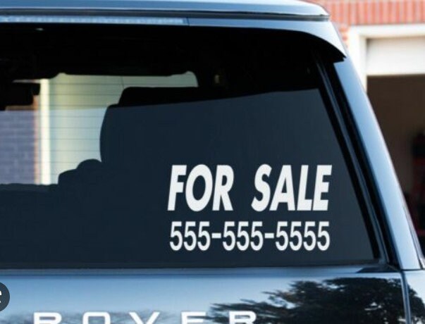 Custom for Sale Signs for Your Vehicle or Equipment - Etsy