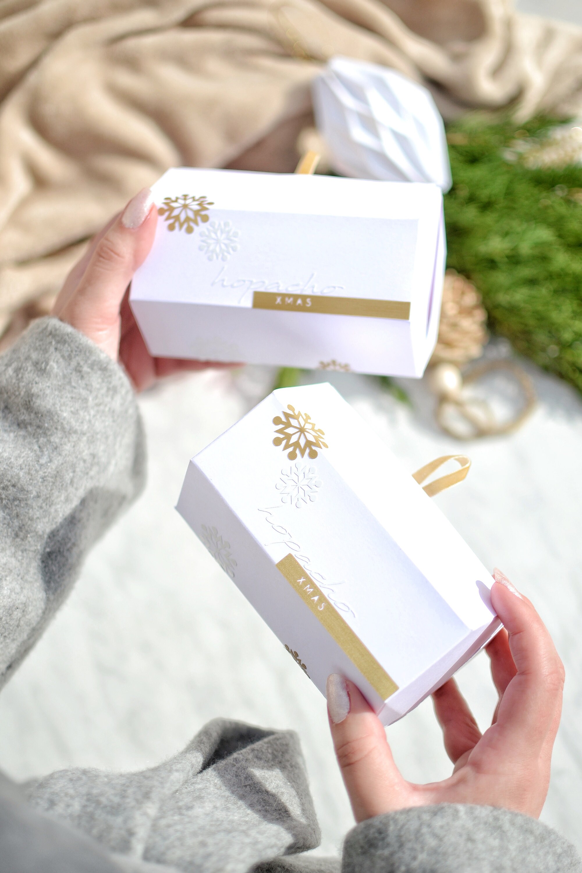 Origami Christmas Ornament Luxury Unique Geometric Origami Christmas ...