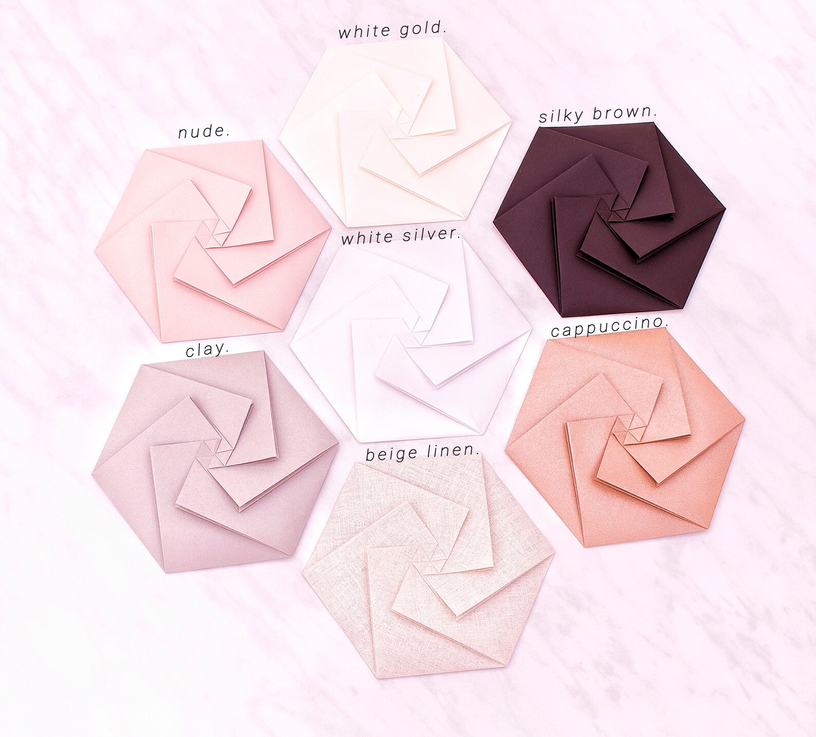 Origami Wedding Invitation Sleeve and Square Envelope Luxury Unique ...