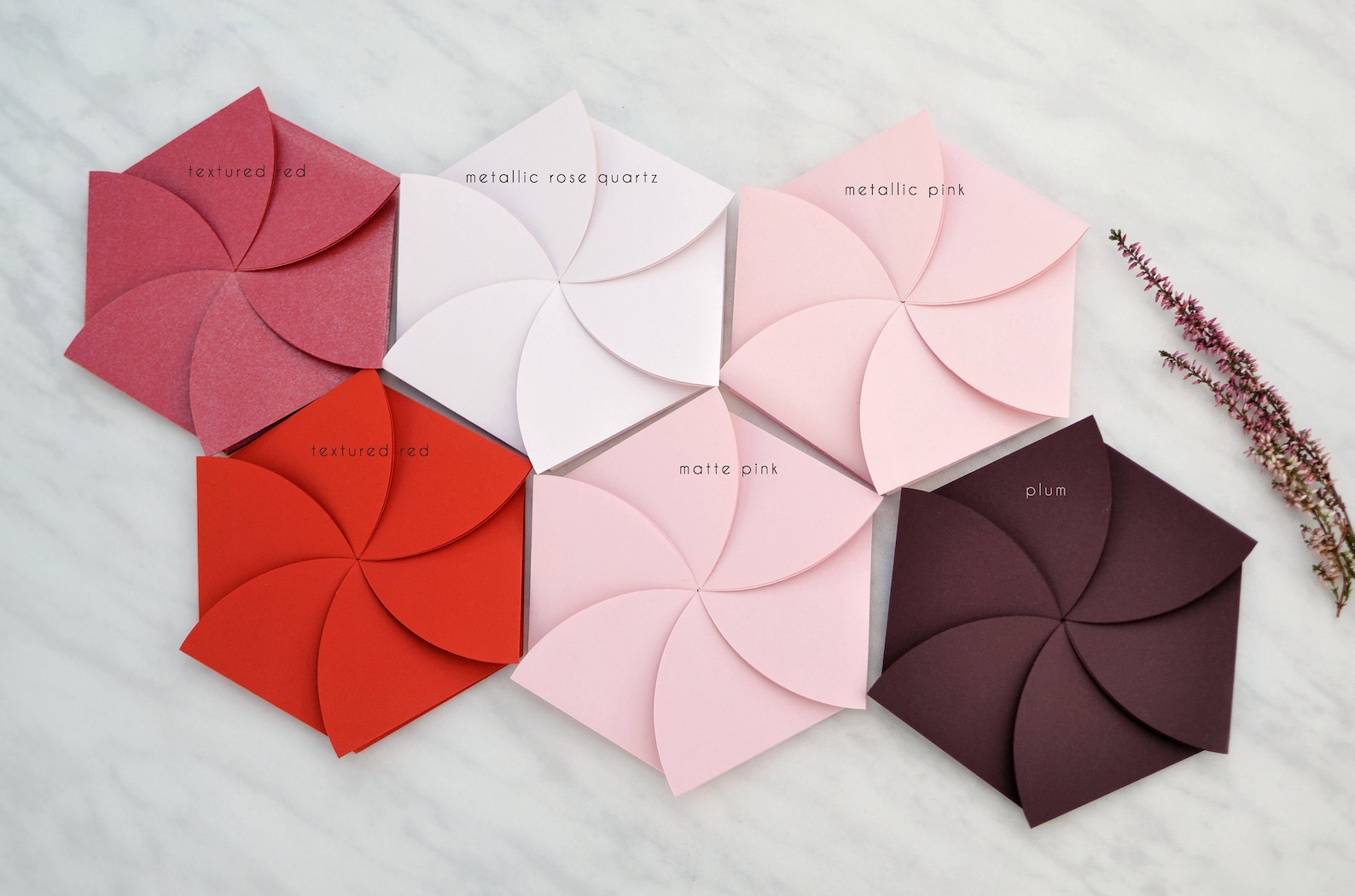 Origami Wedding Invitation Sleeve and Square Envelope Luxury Unique ...