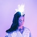 Andromeda LED Ice Light up Mohawk Festival Headpiece Accesories Rave ...