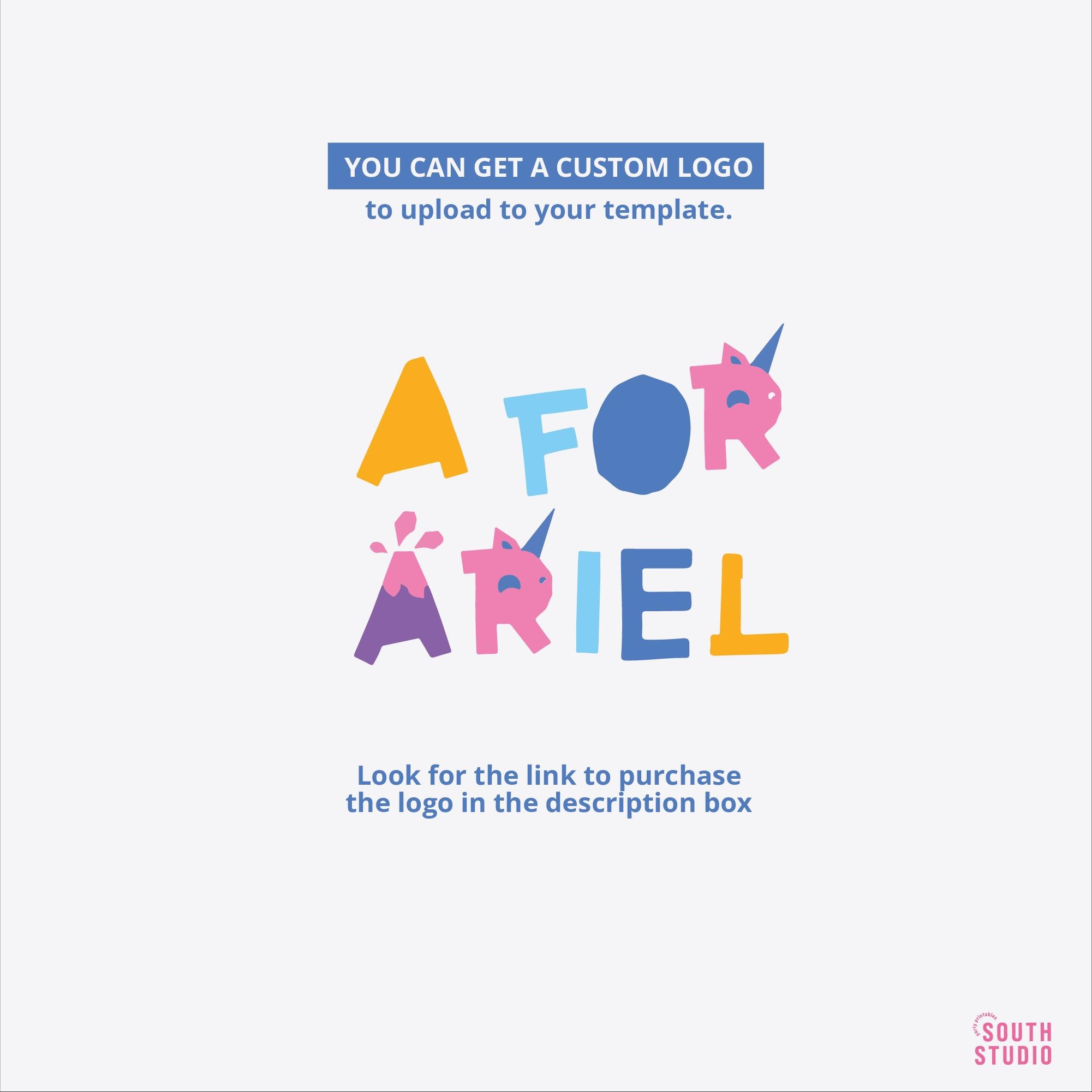 A for Adley Birthday Party Bundle - Personalized A for Adley Party ...
