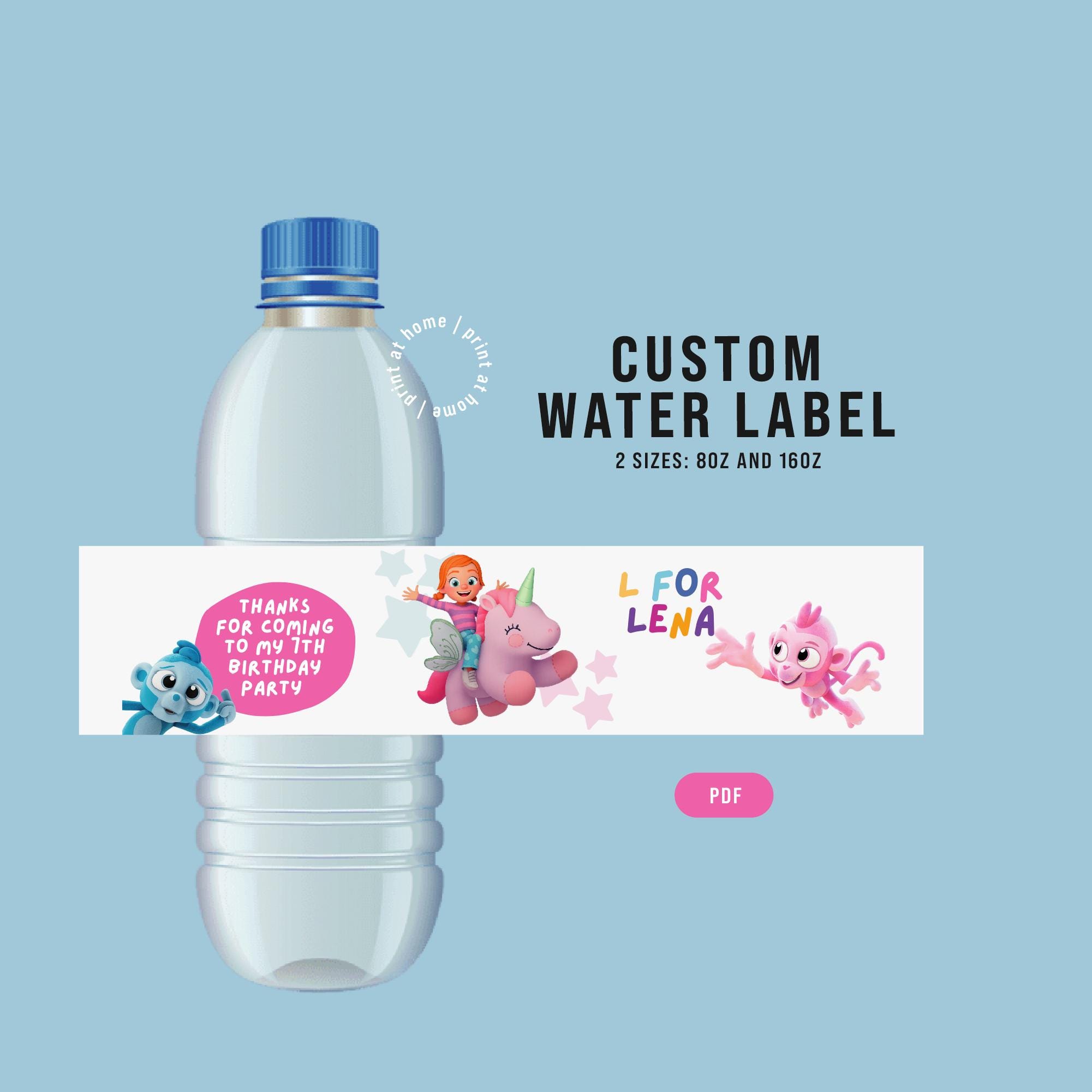 A for Adley Birthday Party Bundle - Personalized A for Adley Party ...