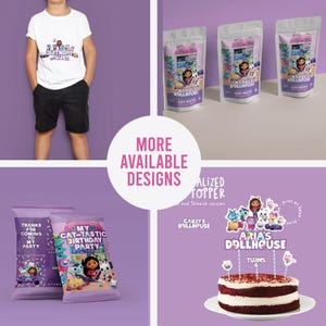 Gabby Dollhouse Theme Kids Photo Frame Prop Frame Printable, Photo ...