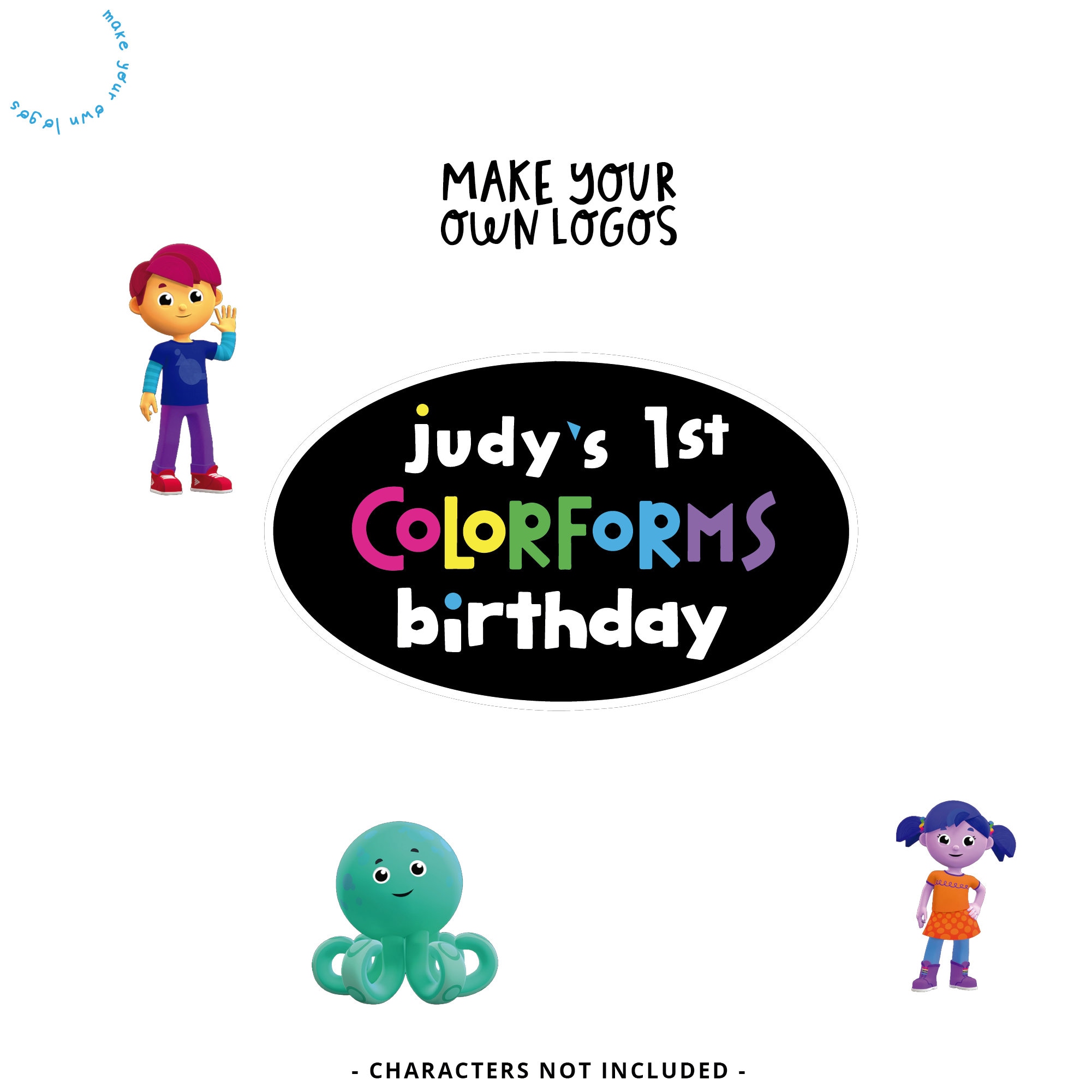 Charlie Colorforms Inspired Alphabet, Font CHCOPR (digital Download) - Etsy