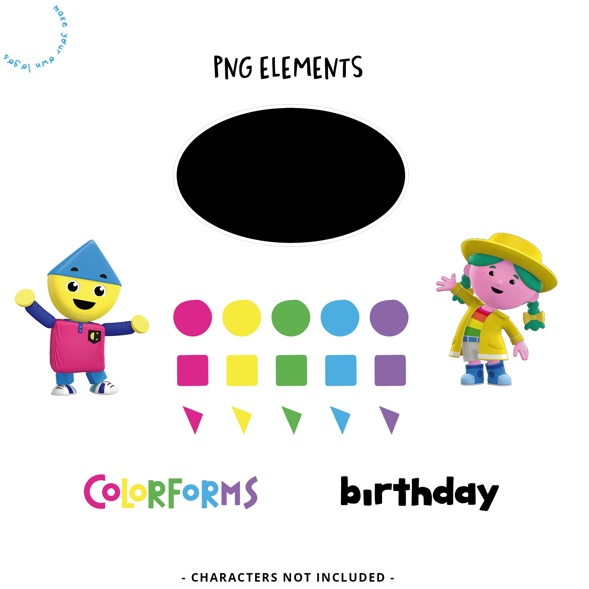 Charlie Colorforms Inspired Alphabet, Font CHCOPR (digital Download) - Etsy