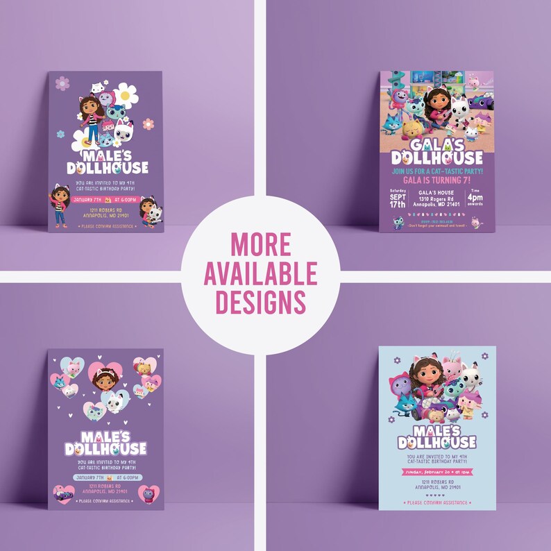 Gabby's Dollhouse Capri Sun Label, Birthday Party (digital Download) - Etsy