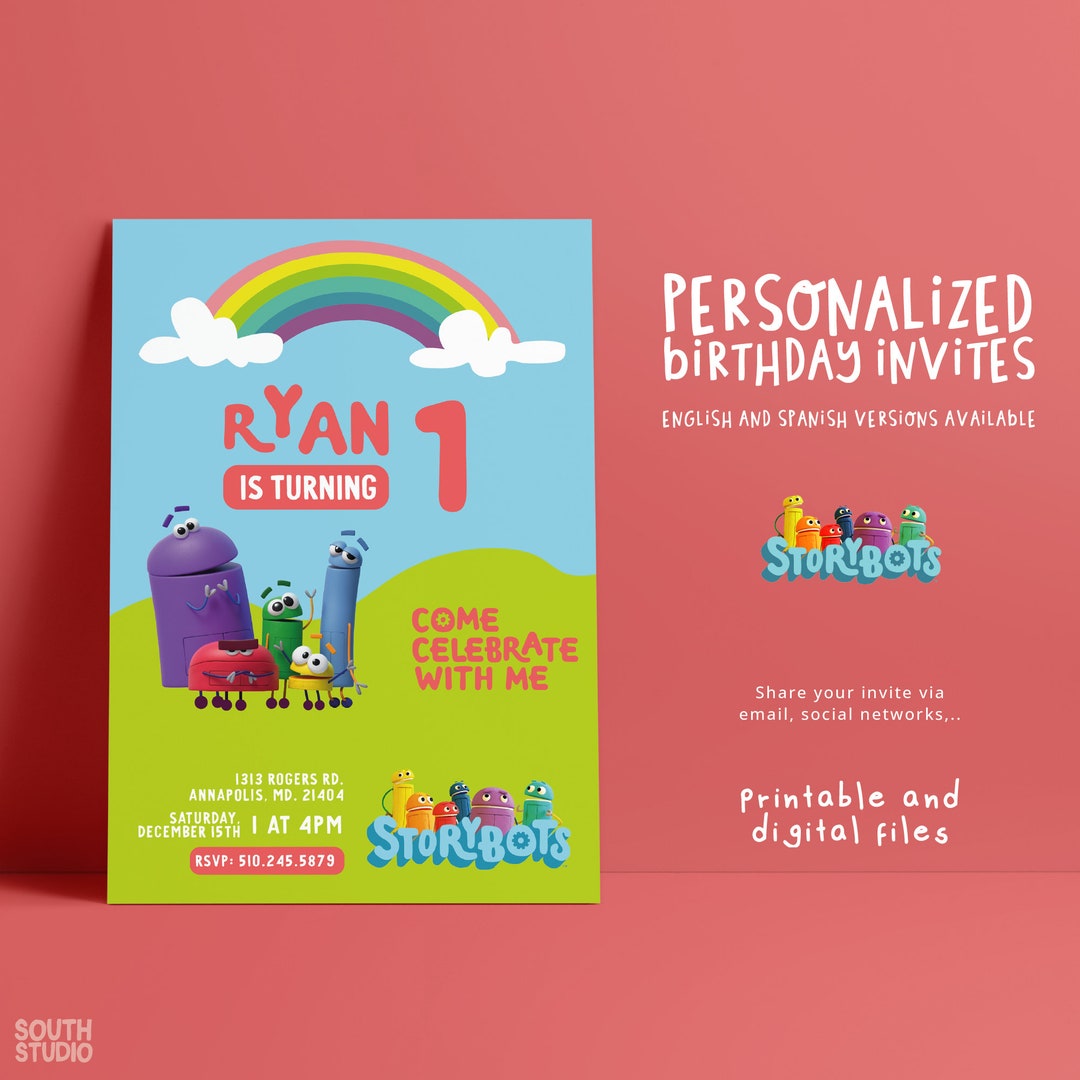 Storybots Invitation. Storybots Invitation. Storybots Invitation ...