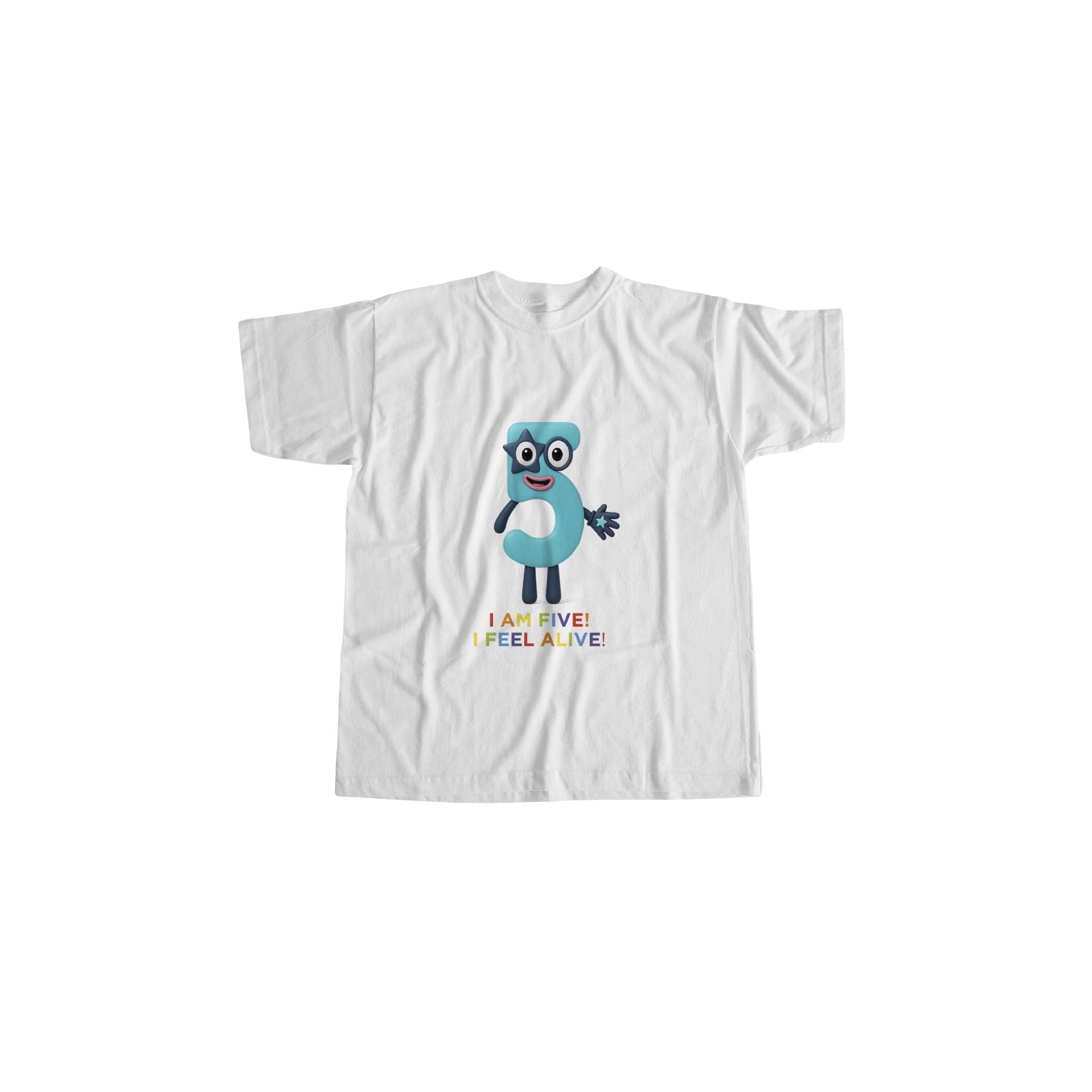 Editable Numberblocks T-shirt Design Bundle – Iron on Transfer, Kids ...