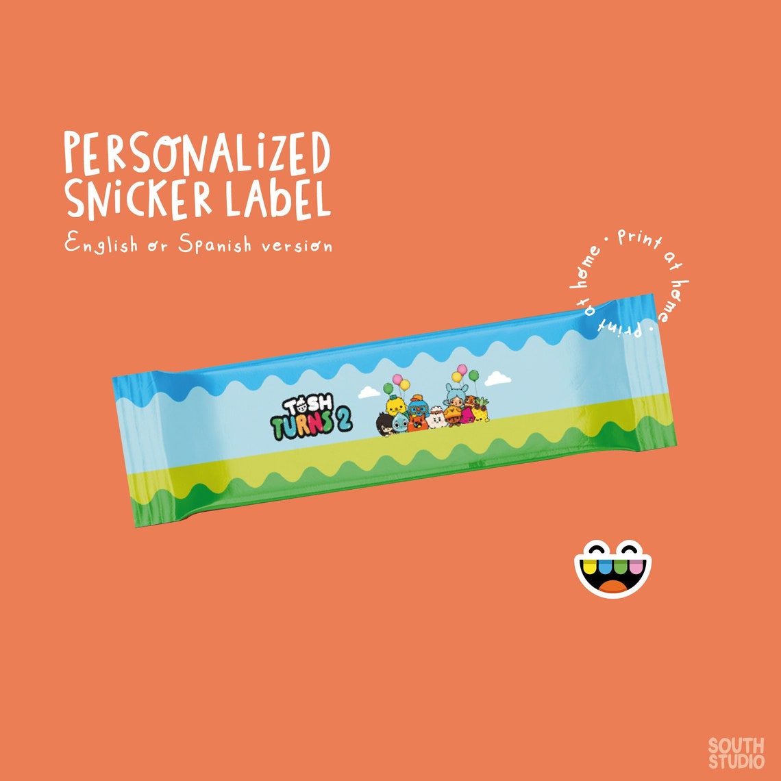 Toca Boca Snicker Label. Toca Life Party Snicker Label. Toca - Etsy UK