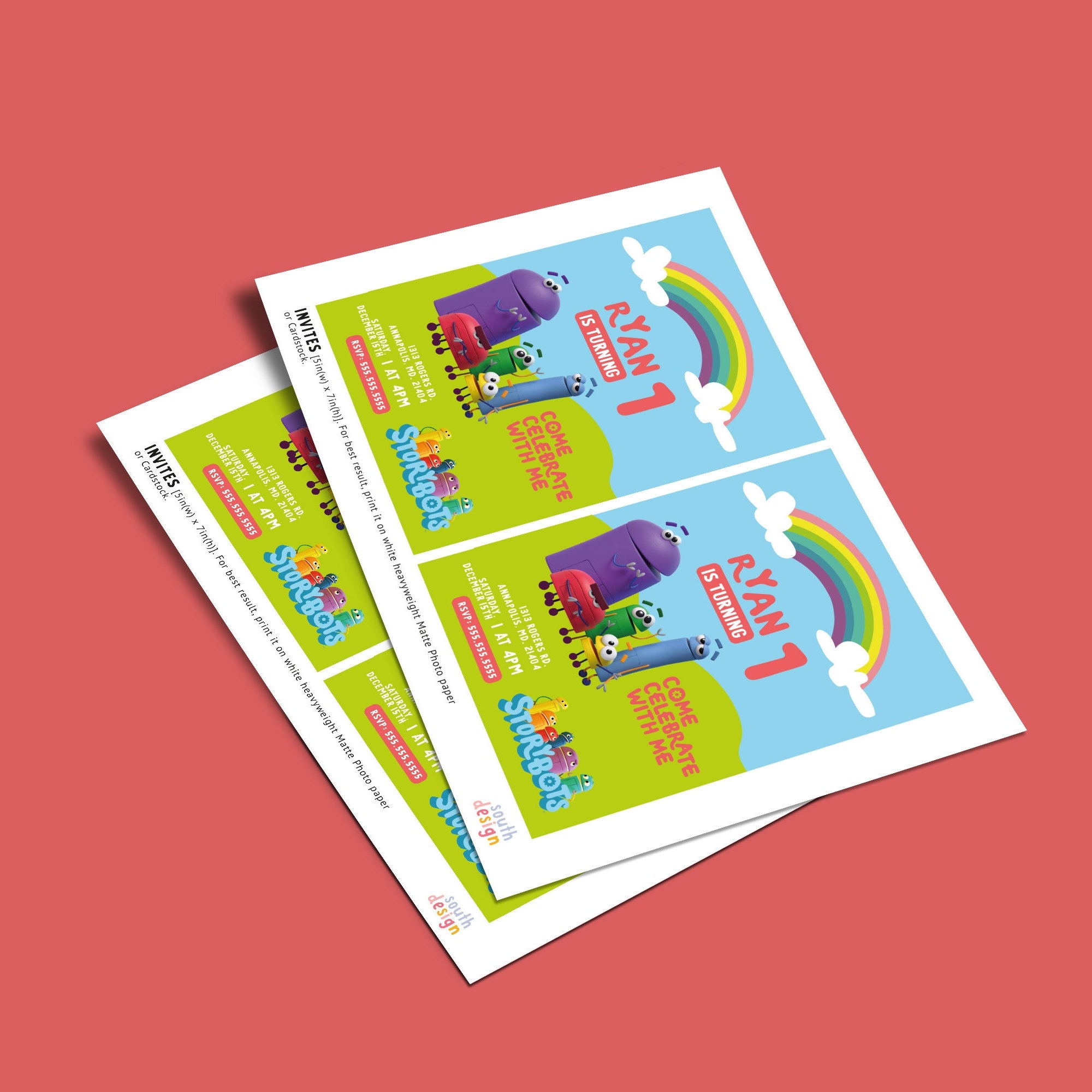 Storybots Party Decoration. Storybots Party Kit. STBOPR - Etsy Hong Kong