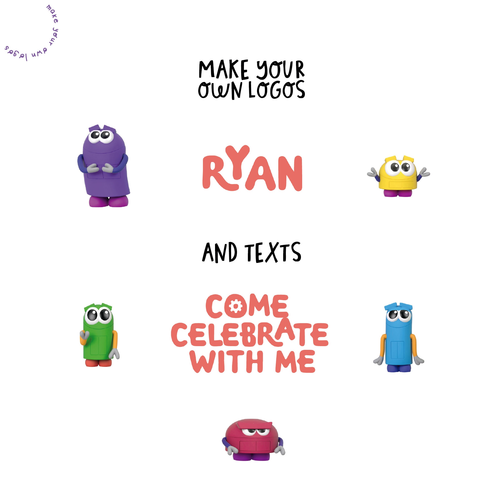 Storybots Inspired Alphabet Storybots Inspired Font STBOPR - Etsy