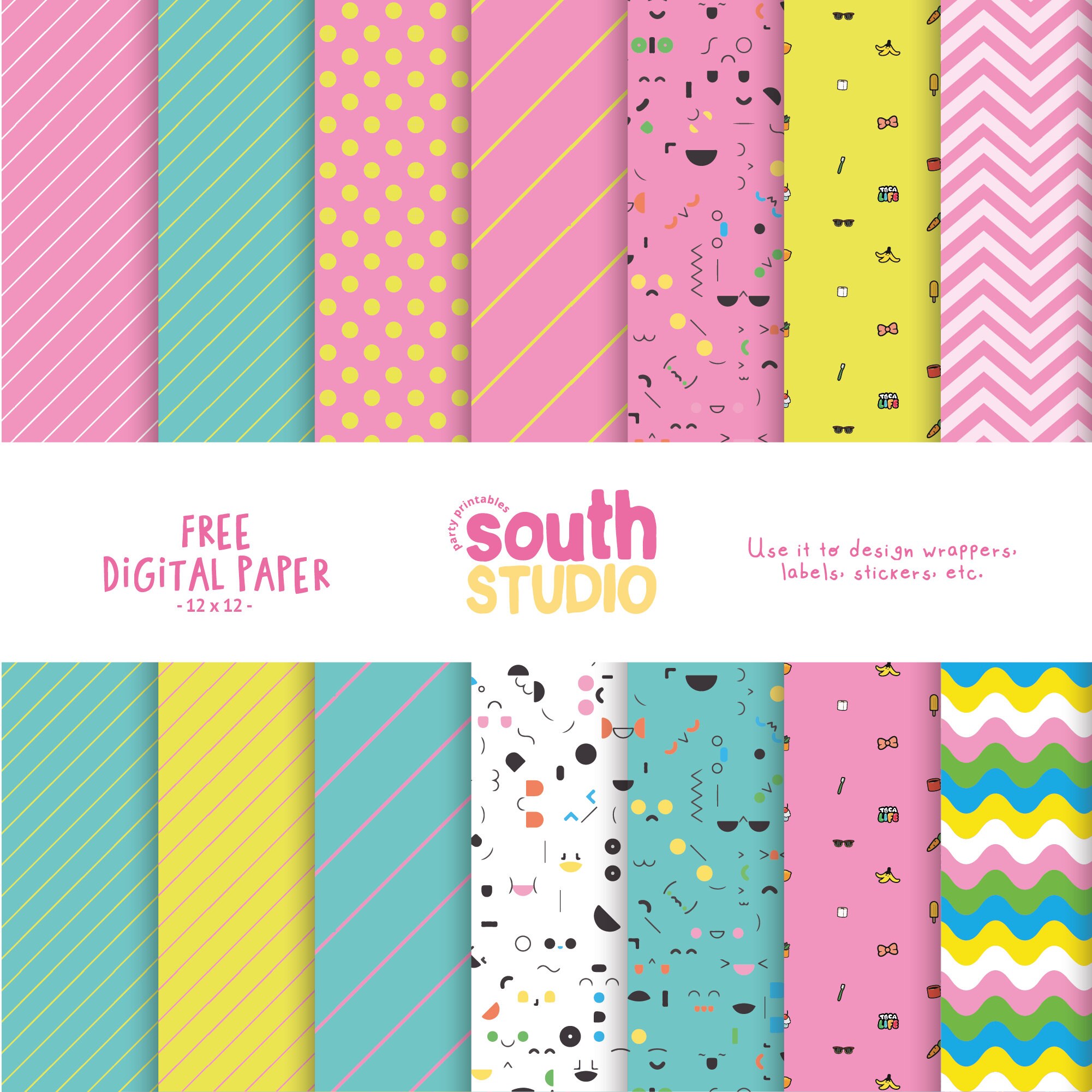 Toca Boca Inspired Alphabet Toca Life Inspired Font TOBOPR - Etsy Australia