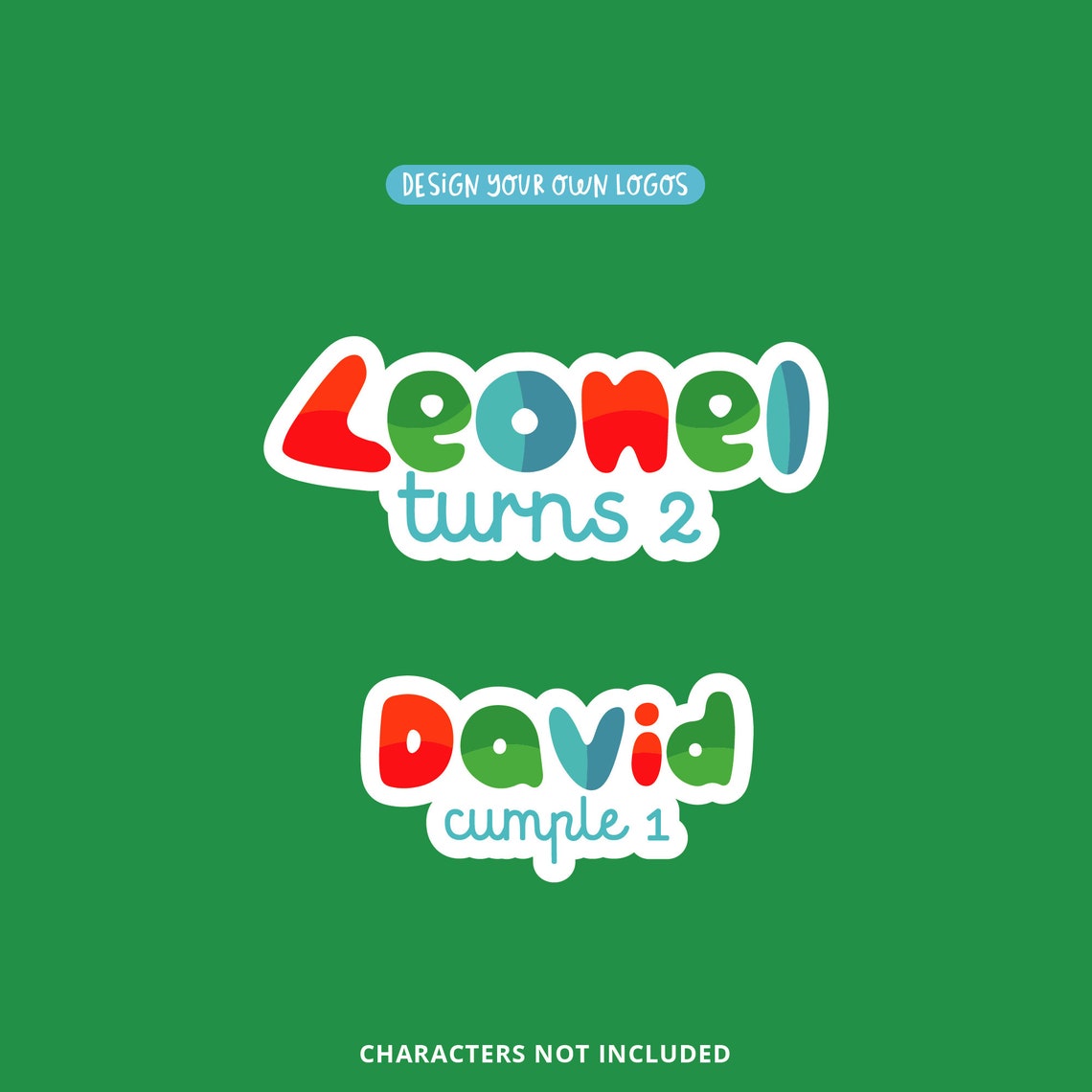 Fuente inspirada Leo el camion. Leo el camion fondo - Etsy México