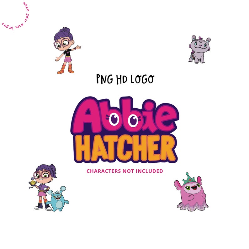 Abby Hatcher Inspired Alphabet Abby Hatcher Inspired Font - Etsy