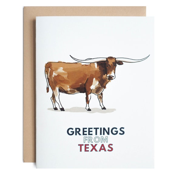 Greetings From Texas - Etsy