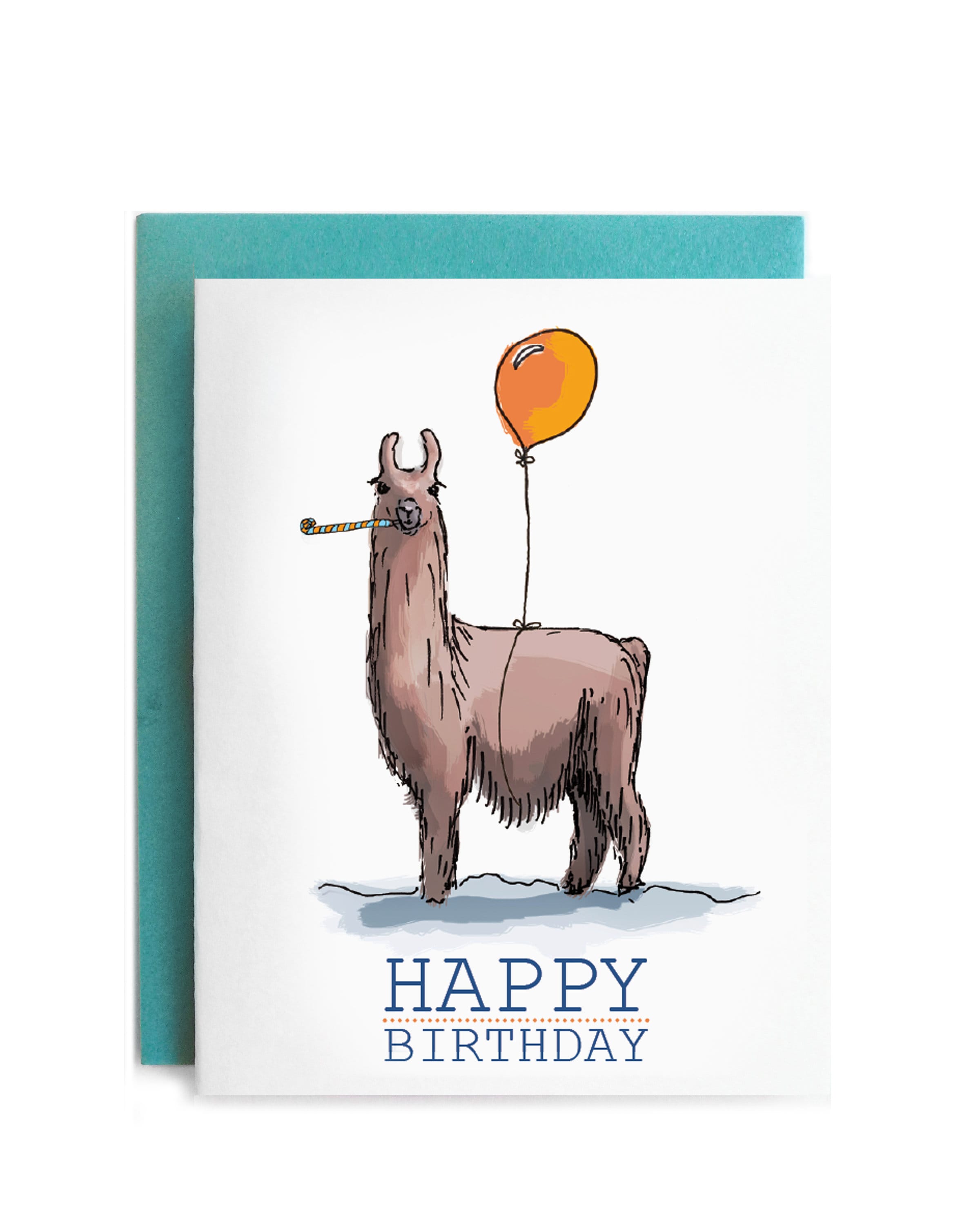 Carl The Llama Happy Birthday