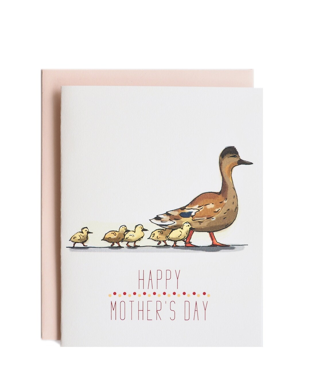 Mother Duck & Ducklings Happy Mother's Day Card - Etsy