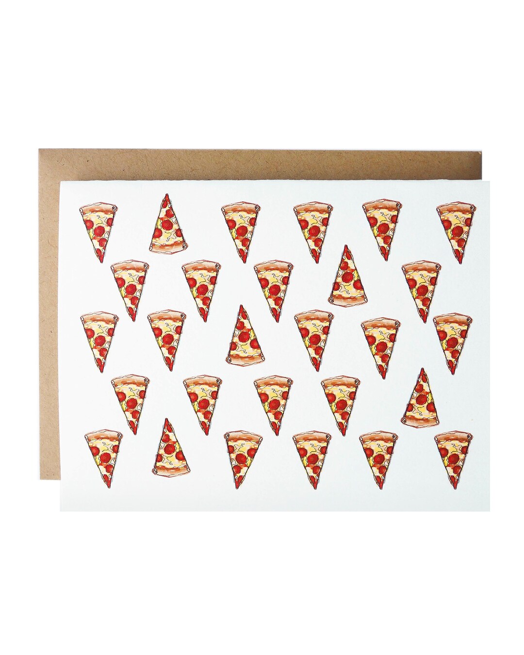Multiple Pizzas Card - Etsy