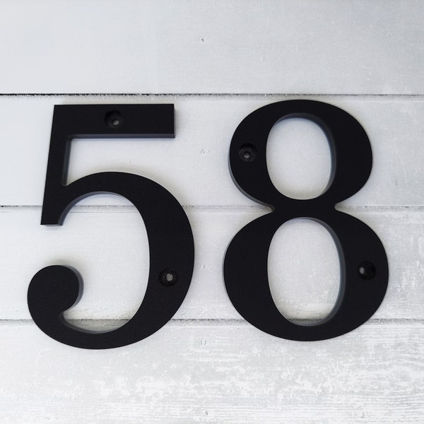 Rustic House Numbers - Etsy