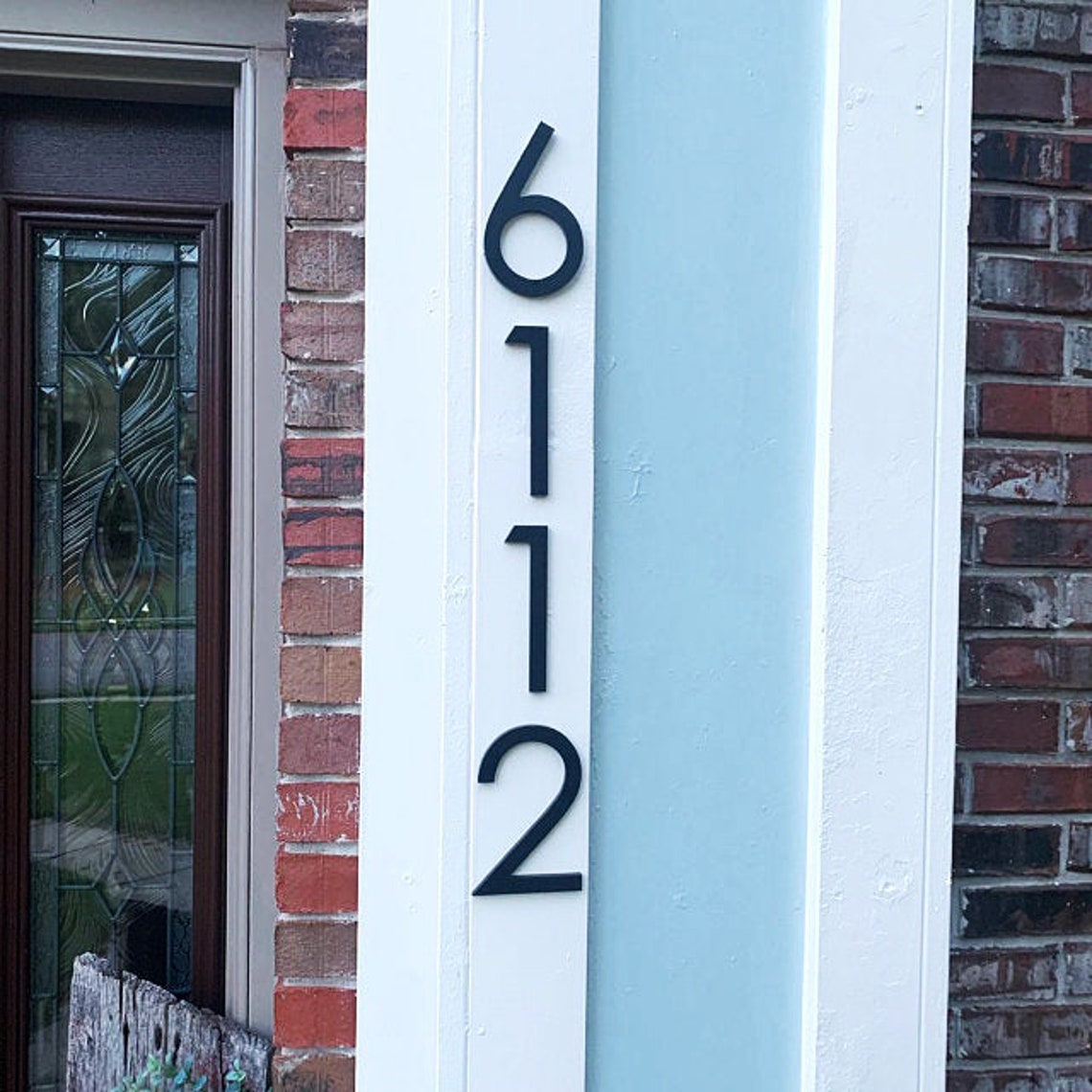 4 Inch Modern & Elegant House Numbers Letters - Etsy