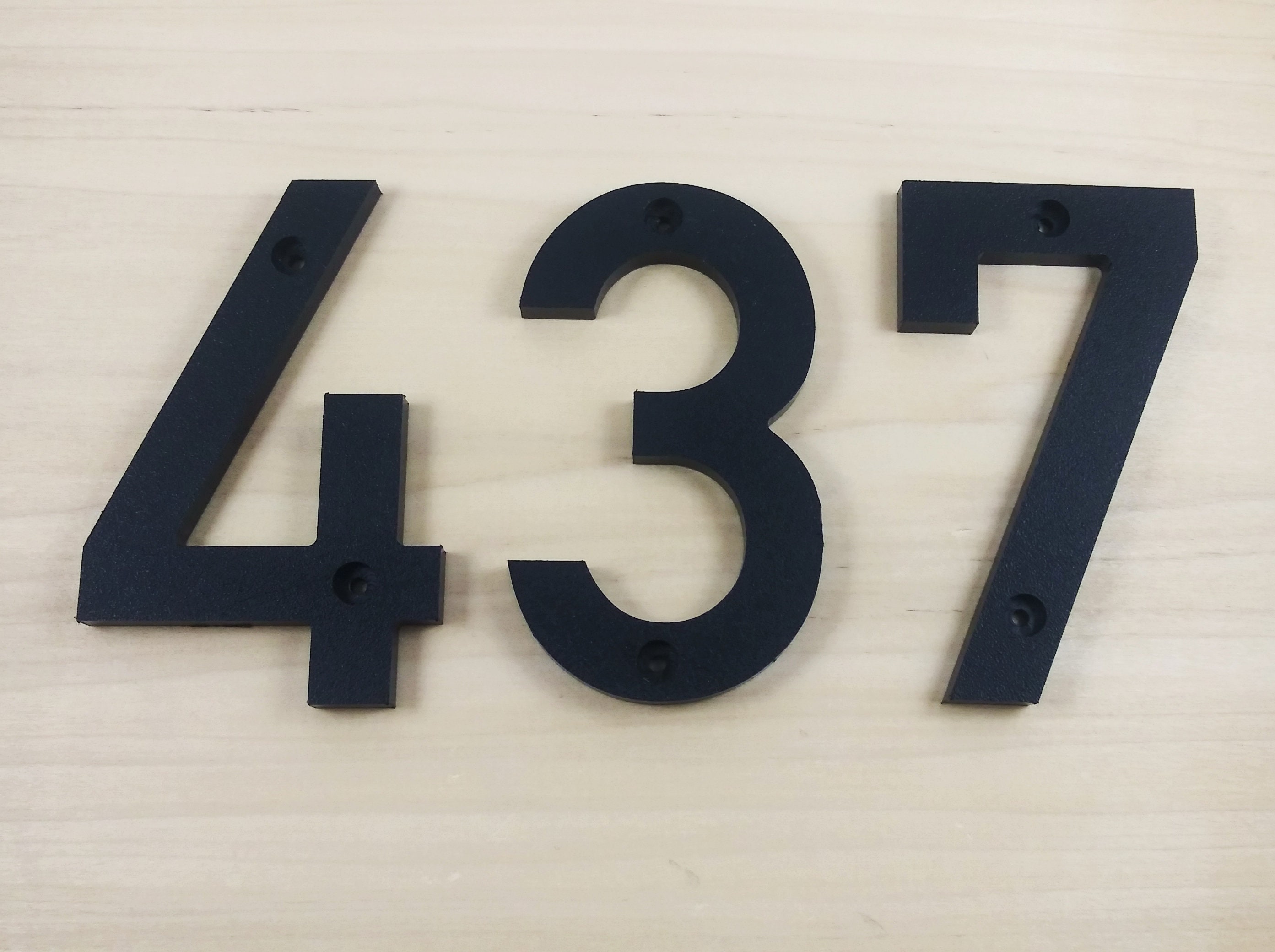 8 inch Bold & Thin House Numbers Letters | Etsy