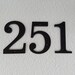 12 Inch Traditional & Wider, House Numbers Letters - Etsy