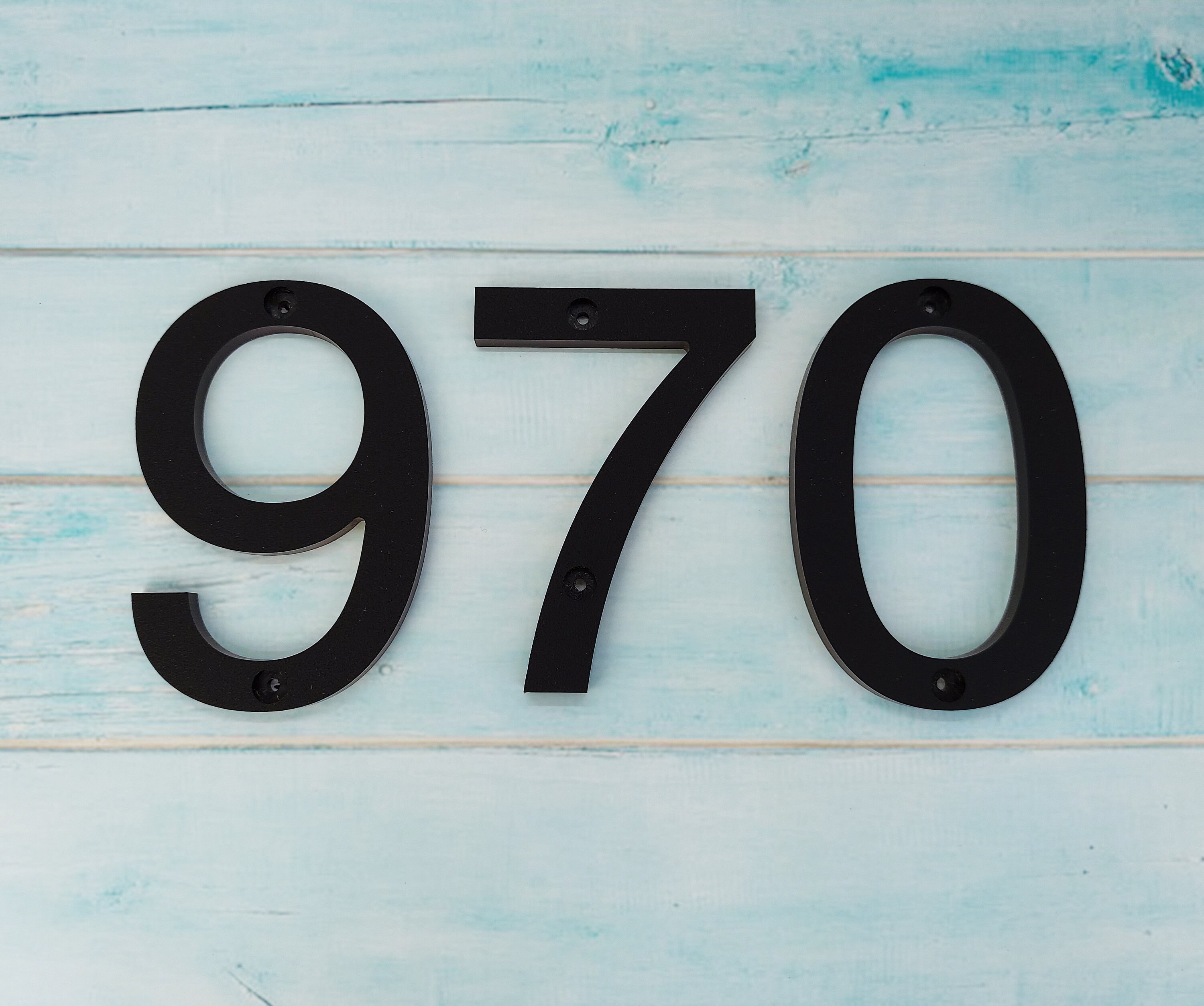 10 Inch Classic, House Numbers Letters - Etsy