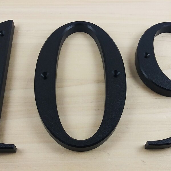 Modern House Numbers - Etsy