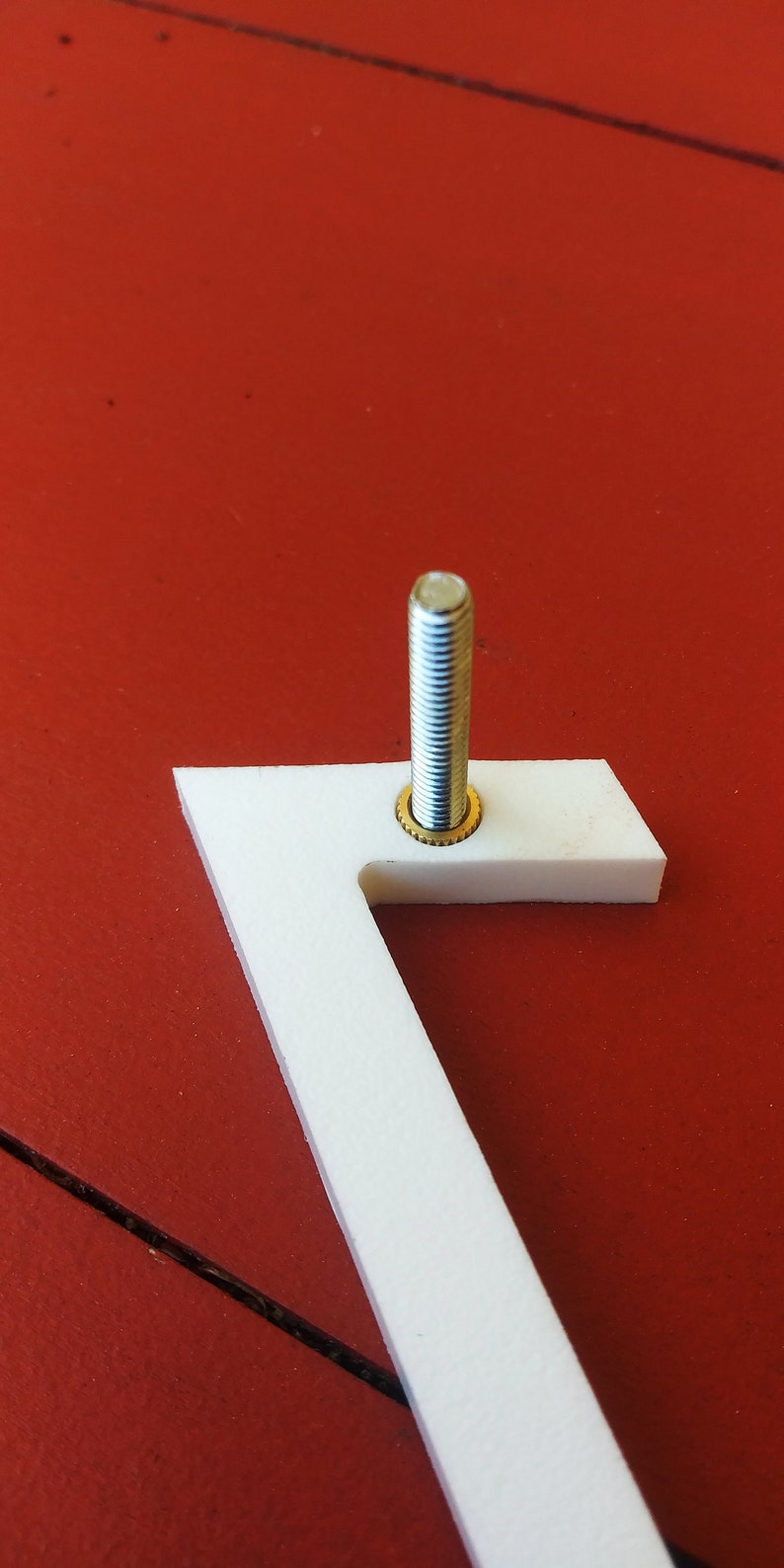 10 Inch Stud Mounting Art Deco Narrow Modern House Numbers - Etsy