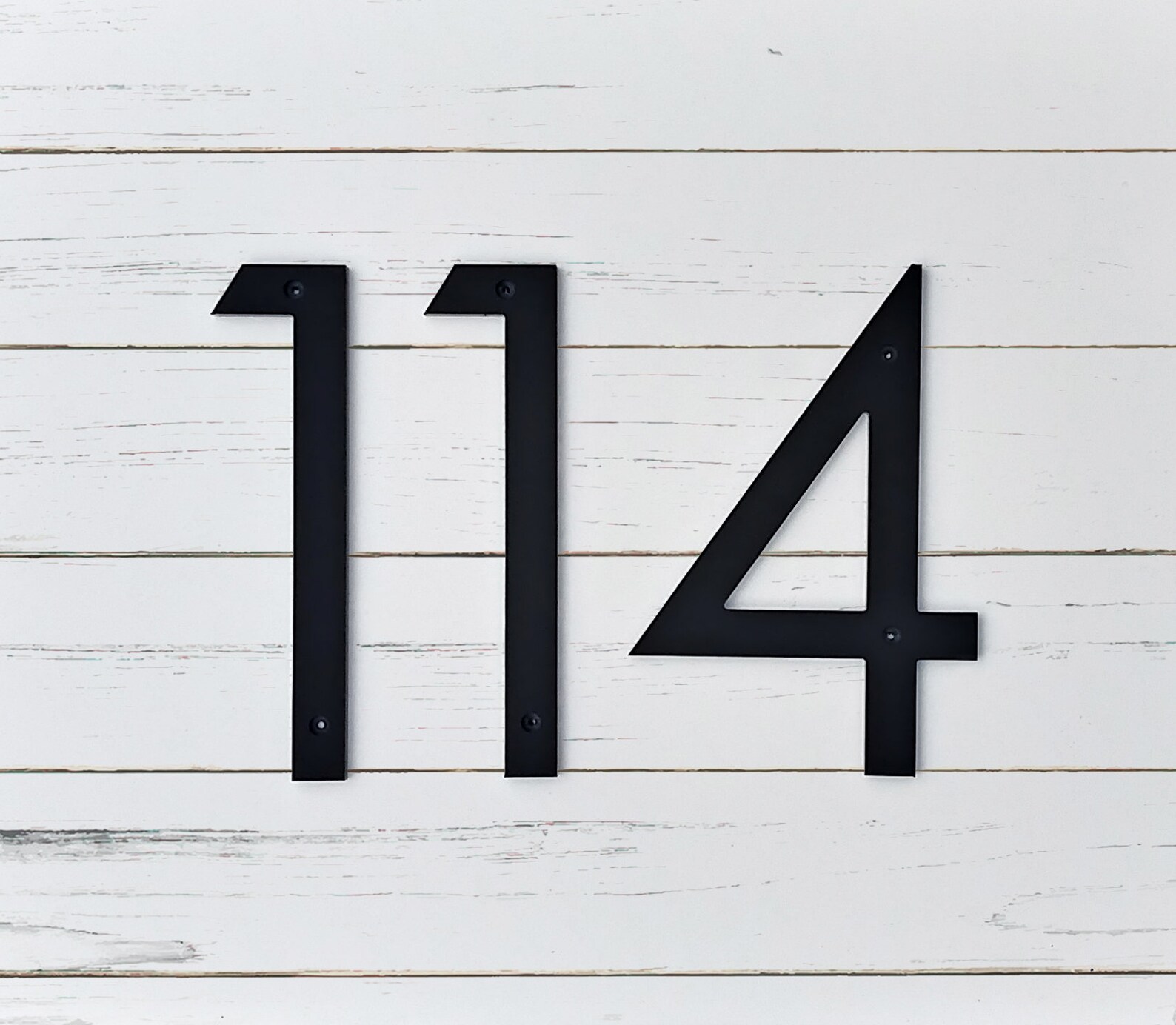 10 Inch Modern & Elegant House Numbers Letters - Etsy