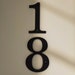 12 Inch Traditional & Wider, House Numbers Letters - Etsy
