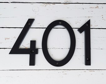 8 Inch House Numbers - Etsy