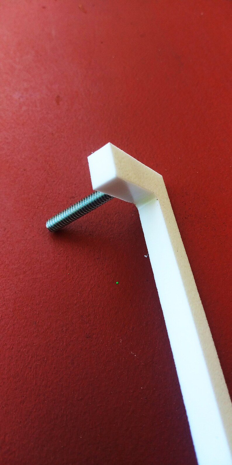 10 Inch Stud Mounting Art Deco Narrow Modern House Numbers - Etsy