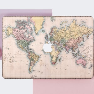 Macbook World Map Pro 15 Case 2019 Macbook Pro Retina Case - Etsy