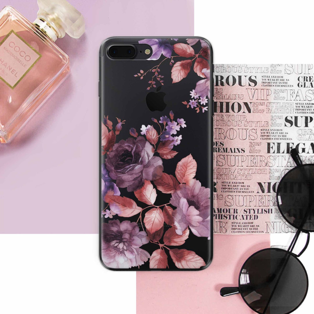Flower Print iPhone 11 Pro Case Transparent iPhone 11 Case Floral ...