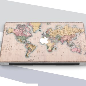 Macbook World Map Pro 15 Case 2019 Macbook Pro Retina Case - Etsy